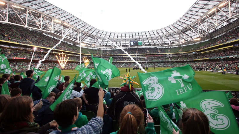 Aviva Stadium is second-loudest Six Nations venue