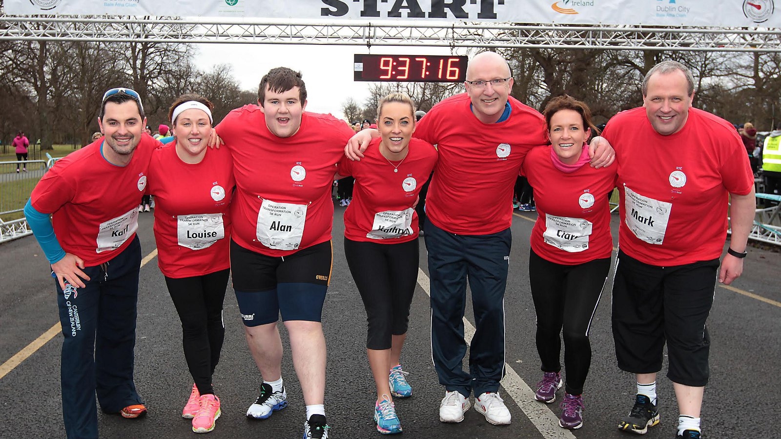 Look! Check out pics from the Op Trans 5K run!