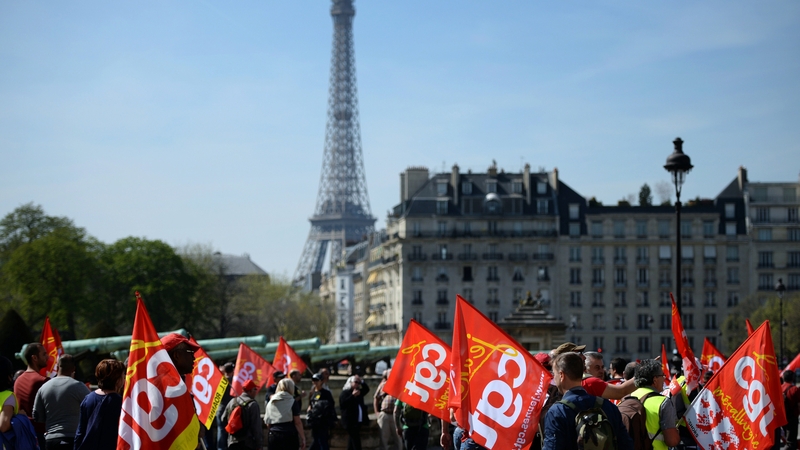 Thousands protest against French cutbacks