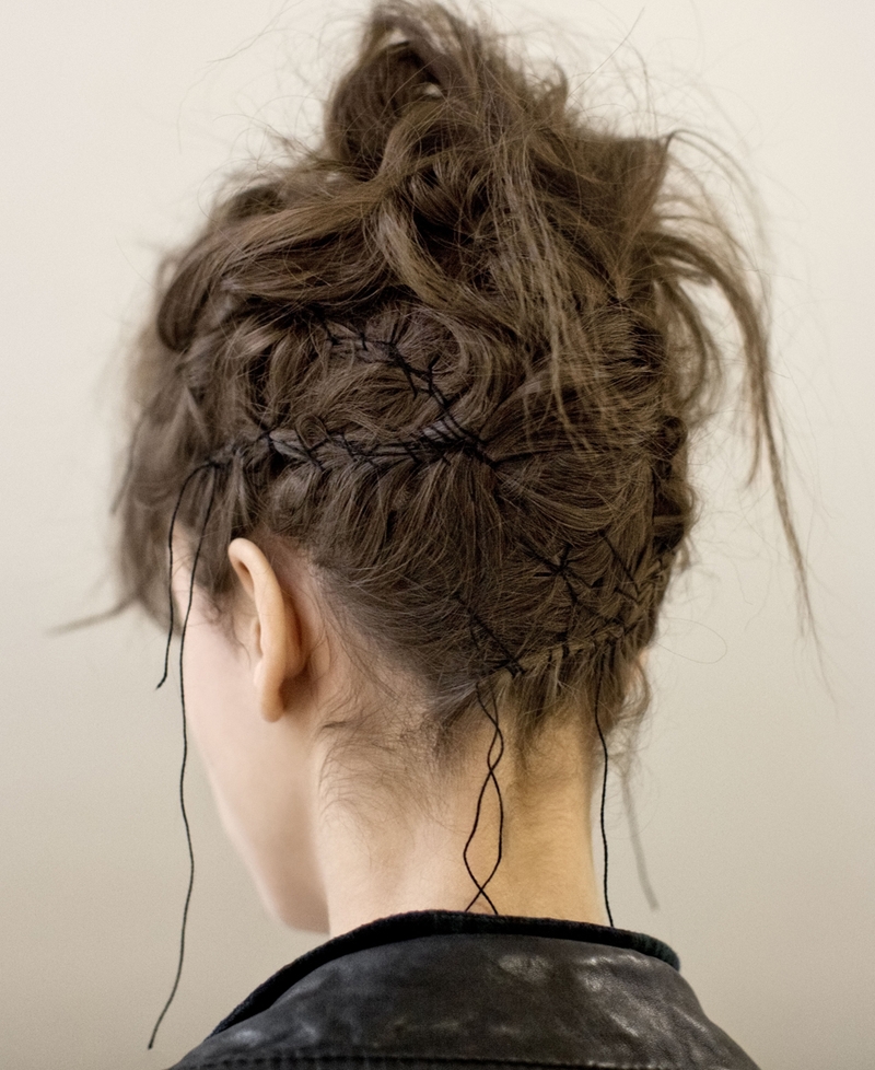 How To: Aveda Romantic Punk Upstyle