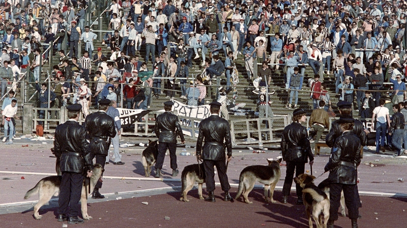 Heysel: Canning recalls nightmare from the stands