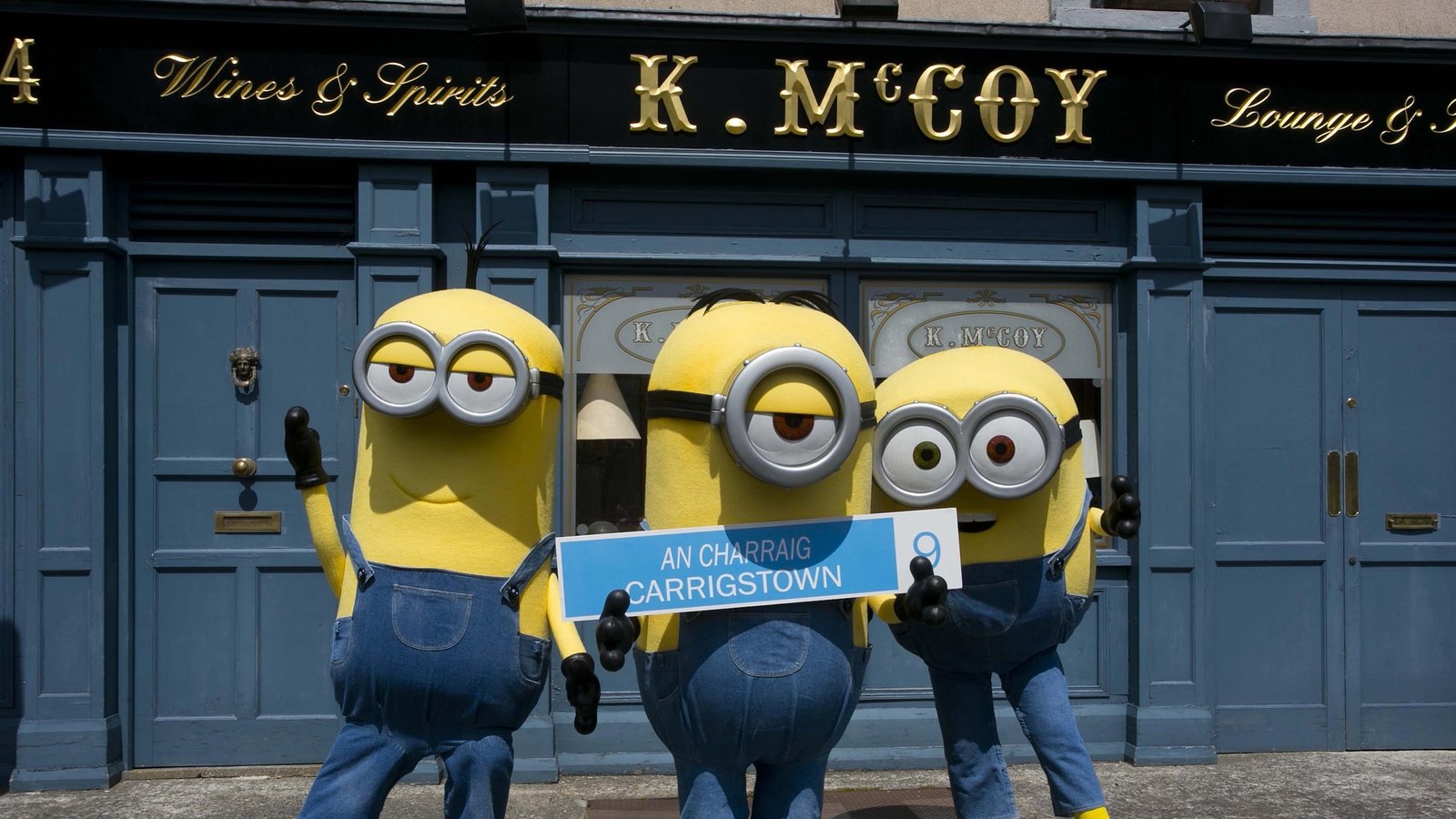 Look! Minions invade Fair City set