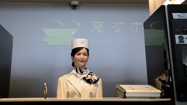 Hotel 'staffed' by robots unveiled in Japan