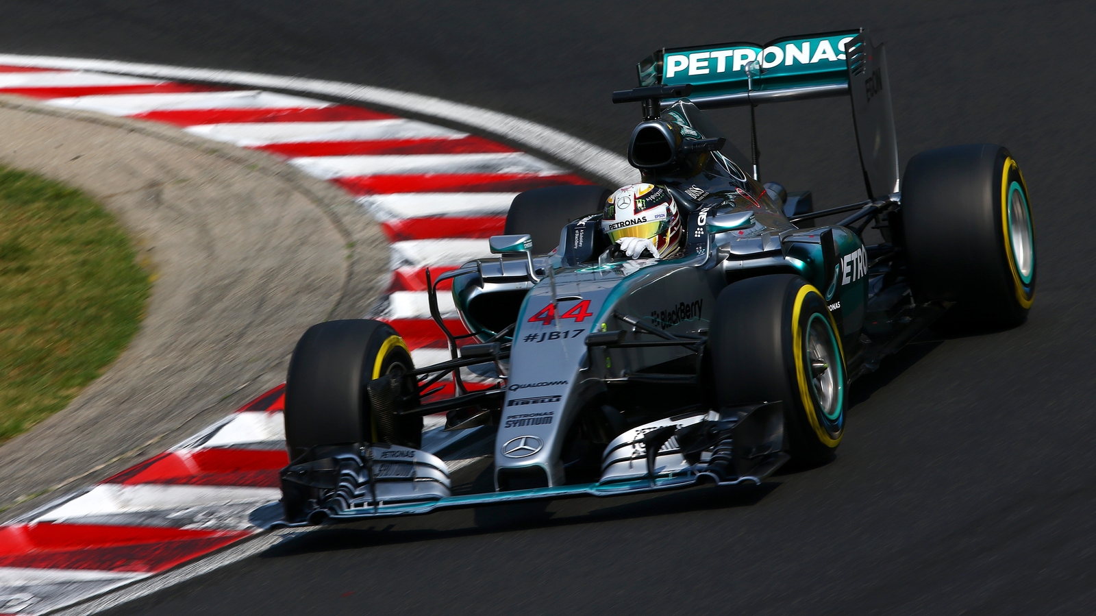 Lewis Hamilton takes pole in Hungary
