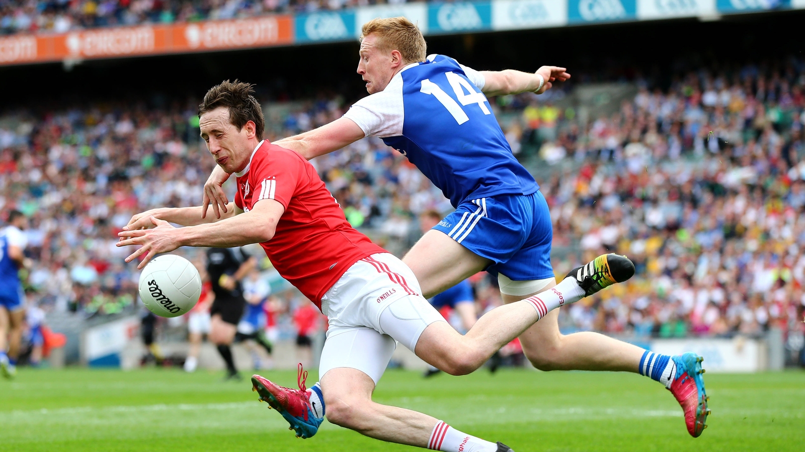 Tyrone advance as Monaghan wilt at HQ