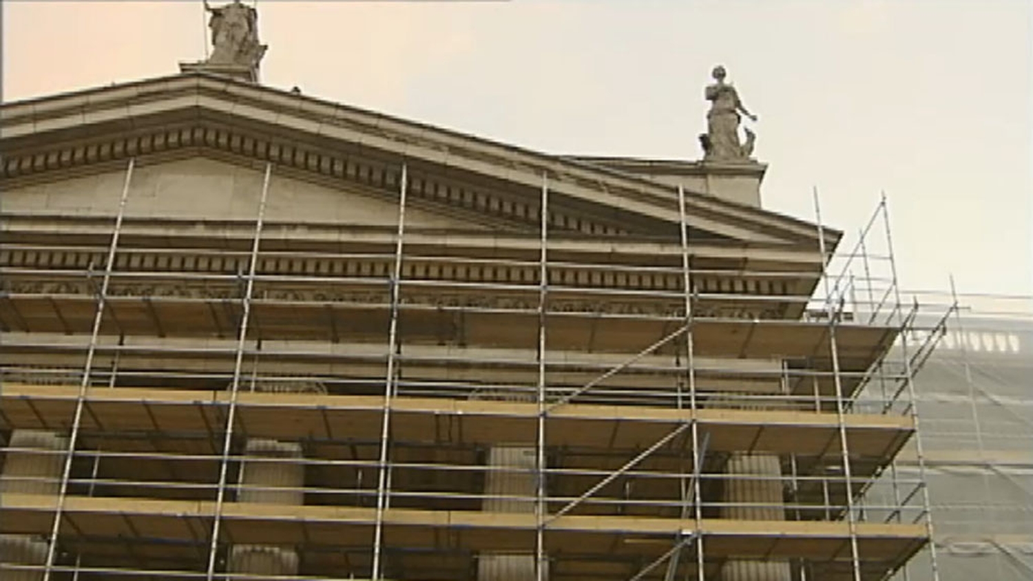 RTÉ Archives | Environment | GPO Gets A Make-Over