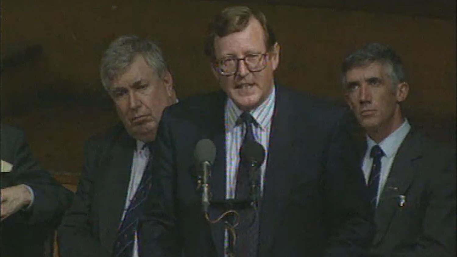 RTÉ Archives | Politics | David Trimble New Leader Of UUP