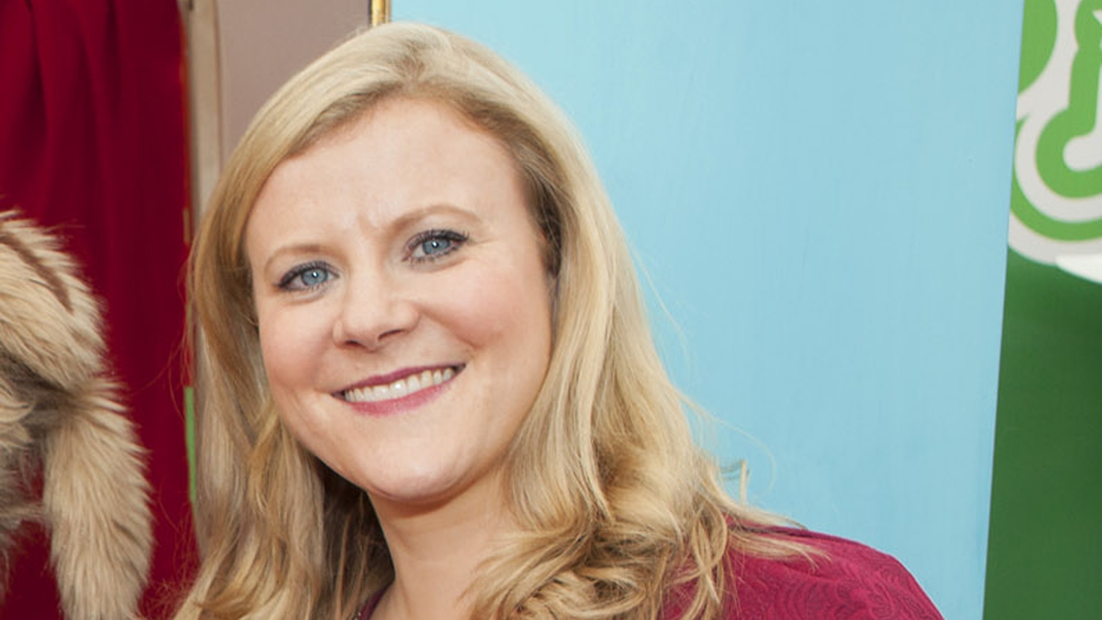 Nuala gets a surprise in RTÉ Ploughing tent