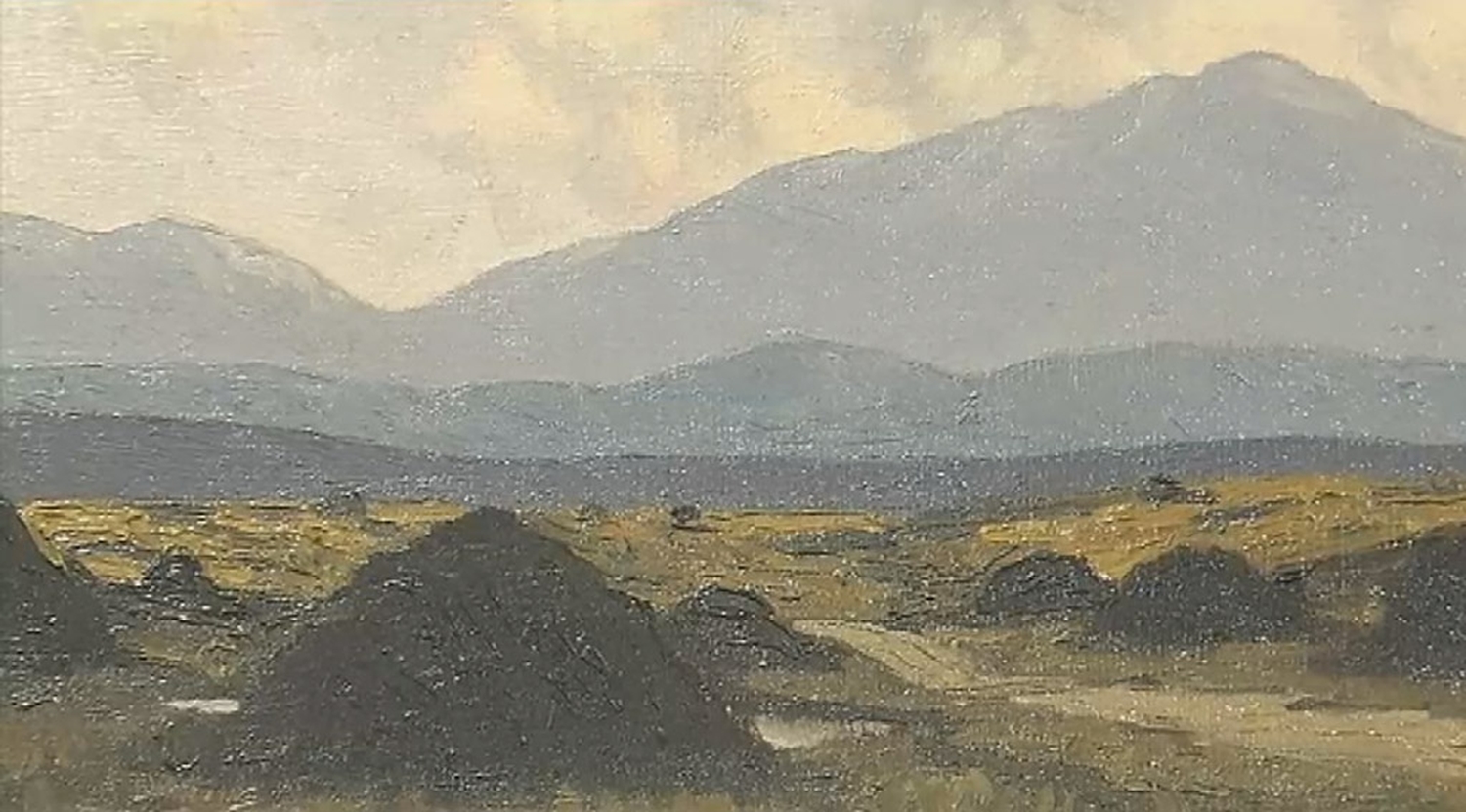 RTÉ Archives | Arts and Culture | Auction Of Paul Henry Painting