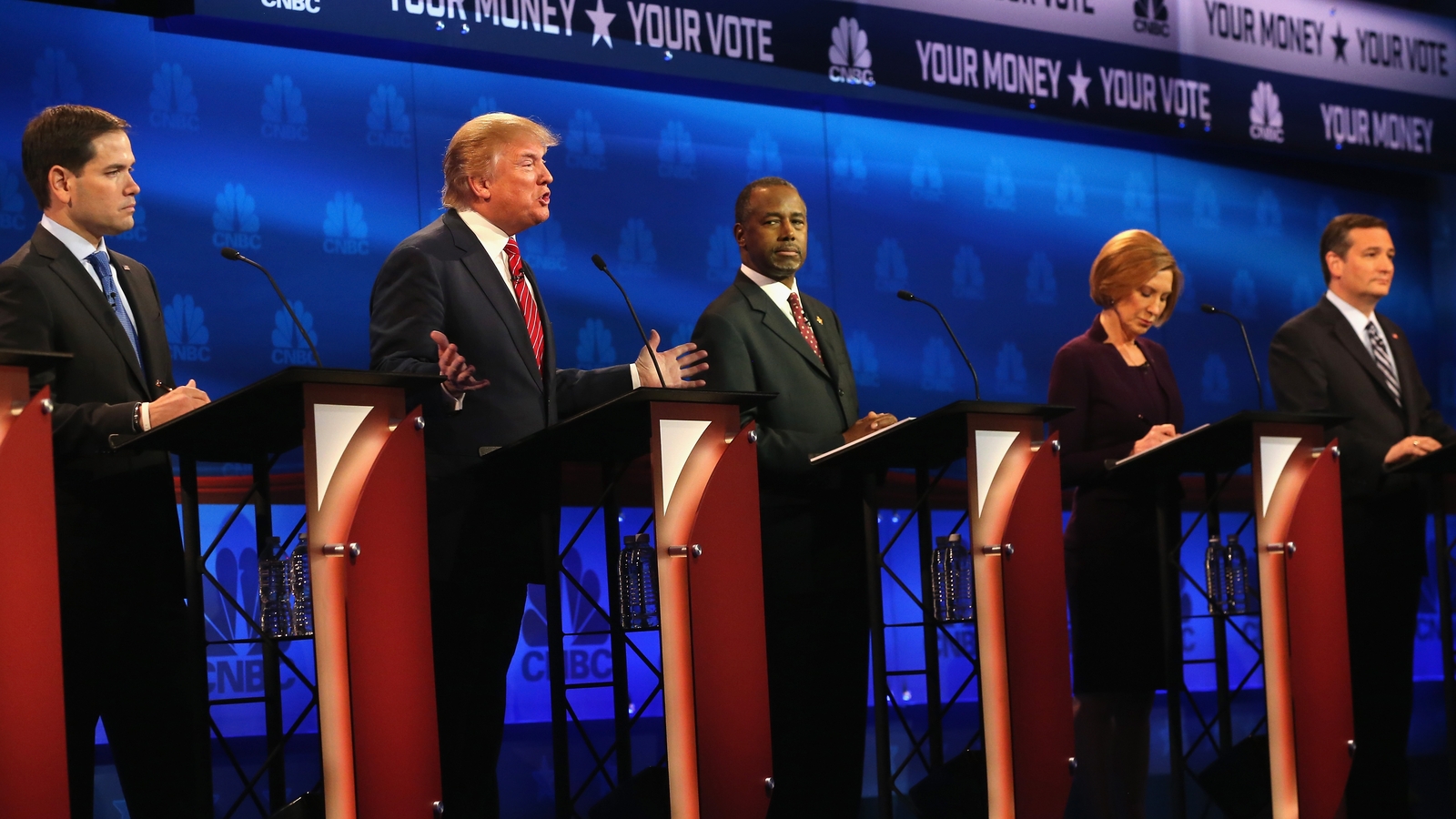 Rubio, Cruz strongest challengers in debate