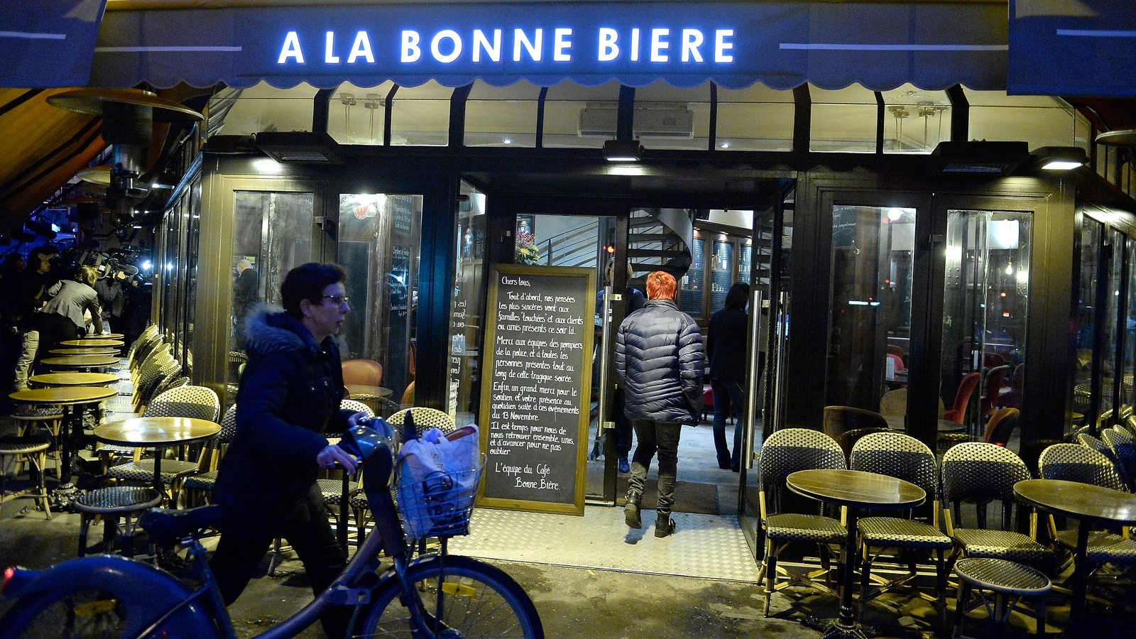 First of Paris attack bars re-opens