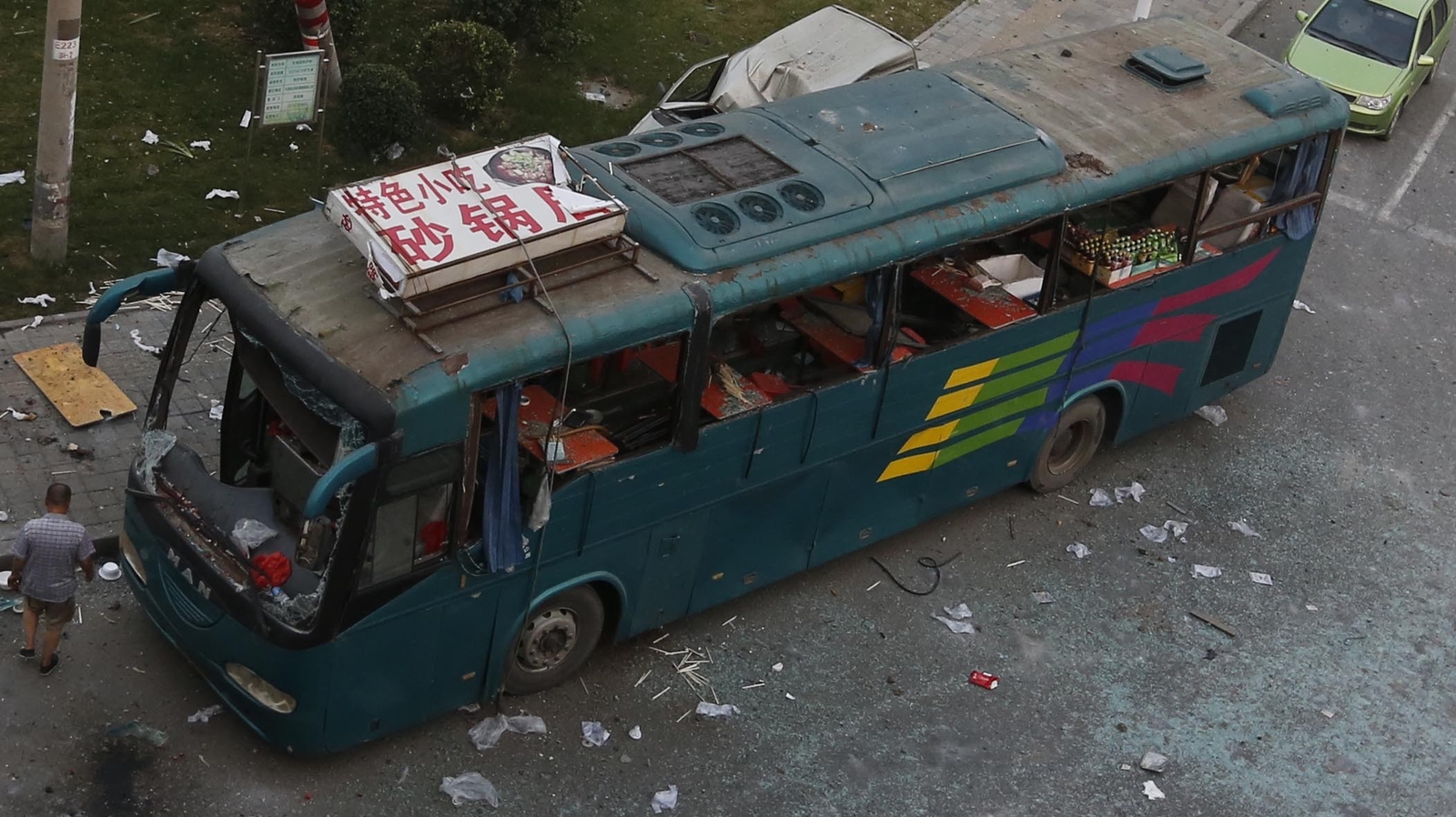 17 dead in China bus arson attack