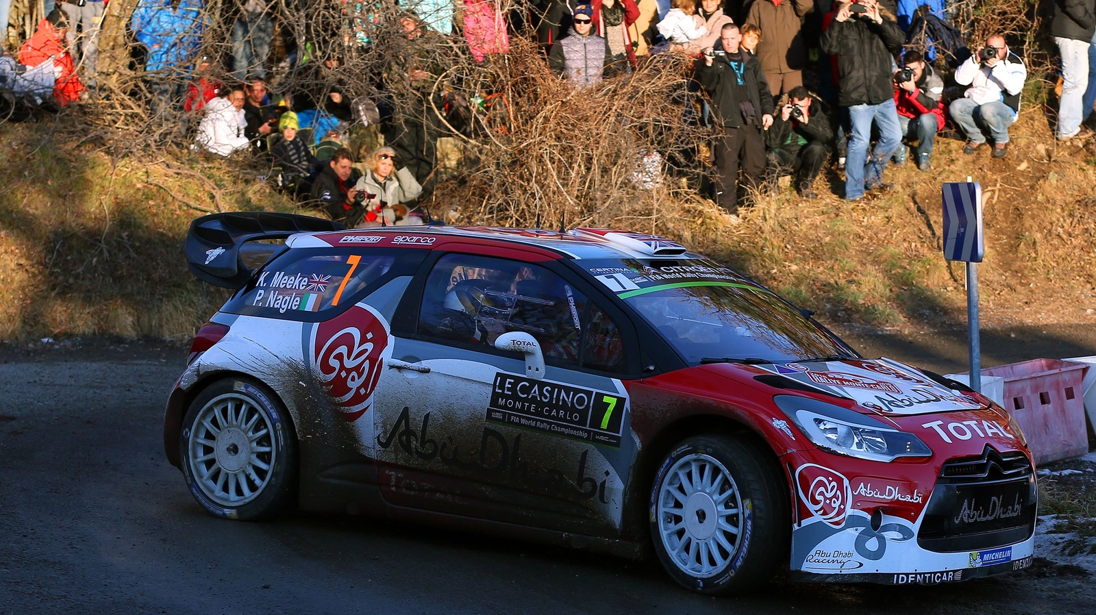 Kris Meeke second at Rally Monte Carlo