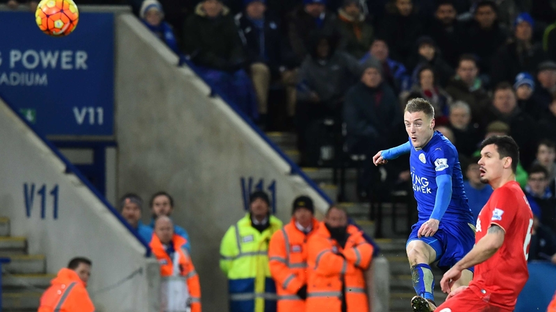 Ranieri praises 'amazing, fantastic' Vardy volley