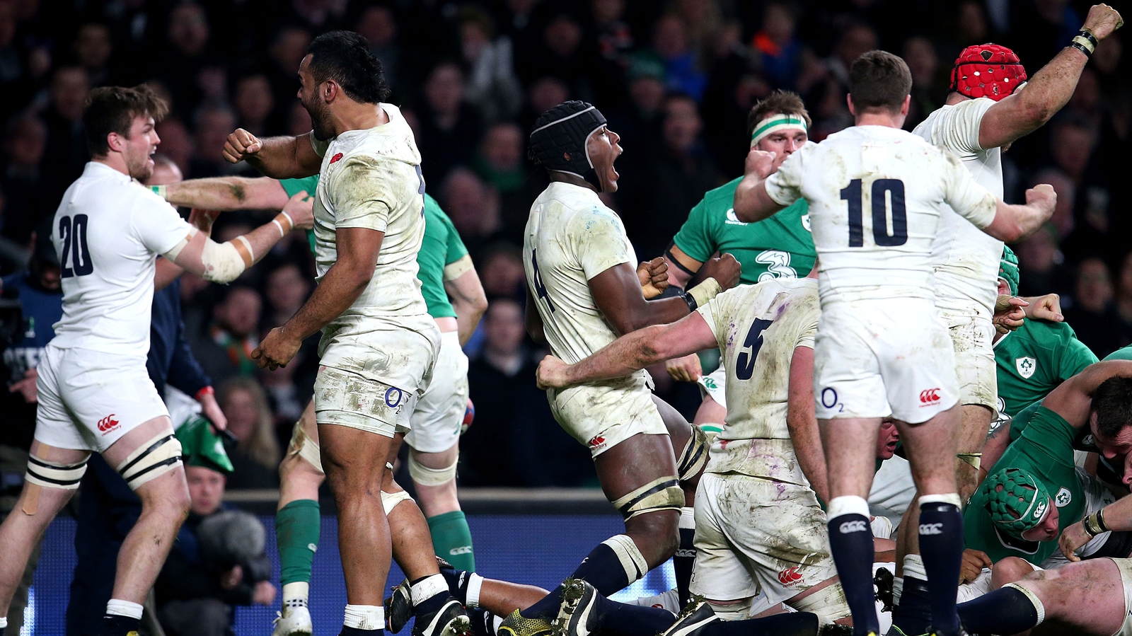 Ireland fight not enough as England secure win