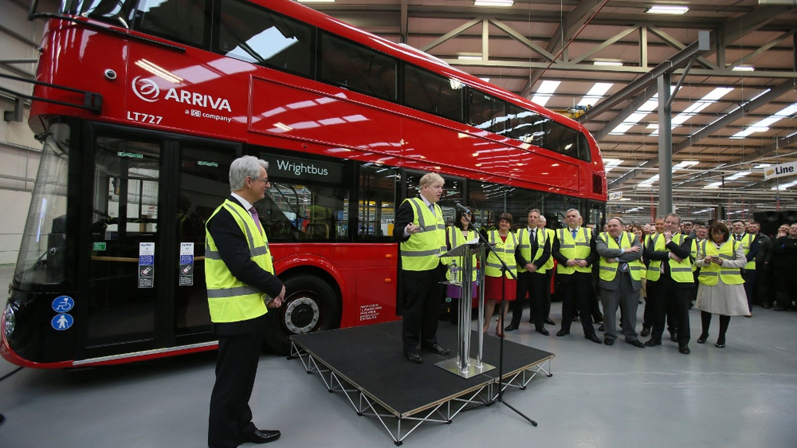 Antrim Wrightbus factory secures £62m London deal