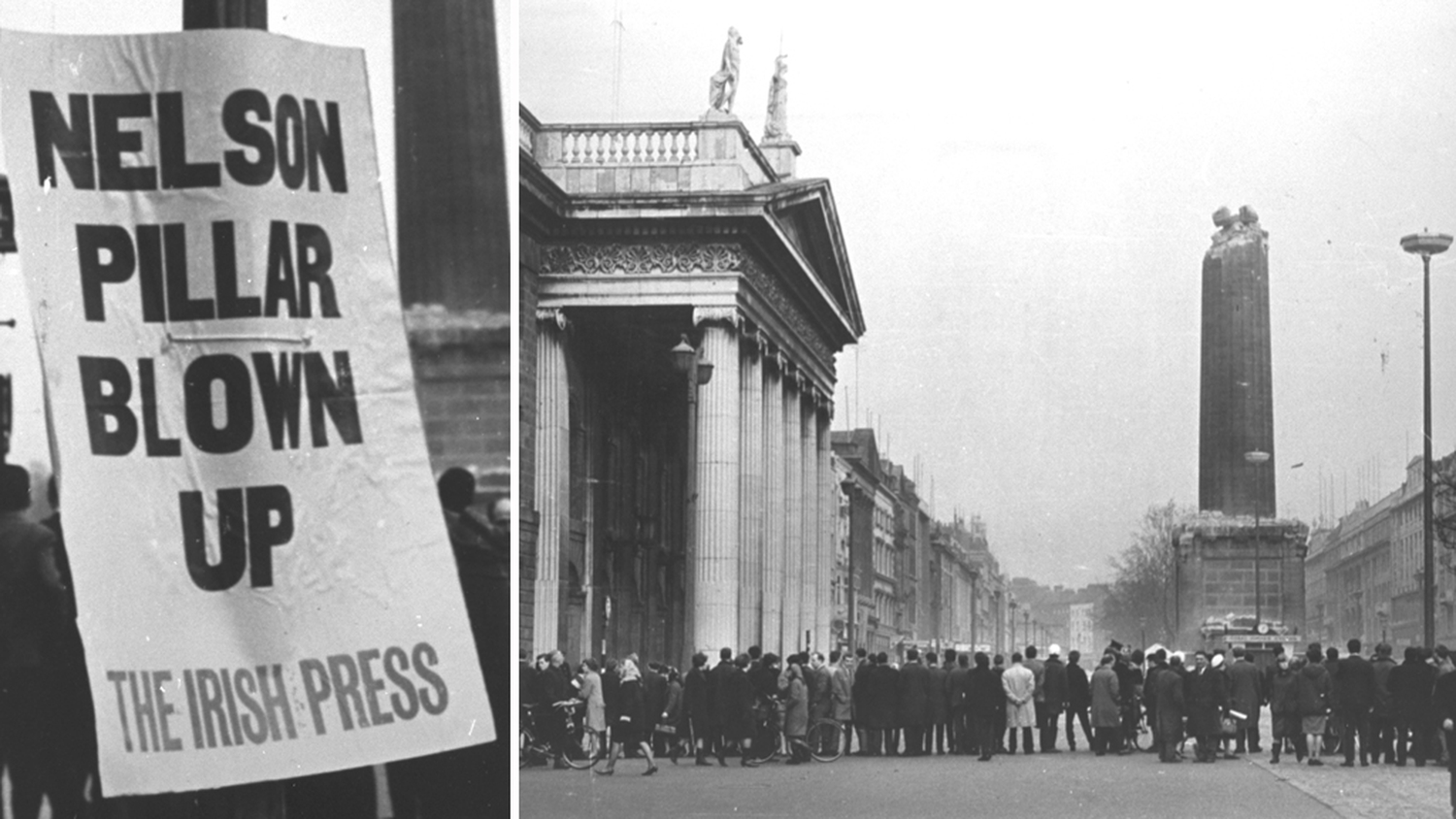 RTÉ Archives | War and Conflict | Demolition Of Nelson Pillar