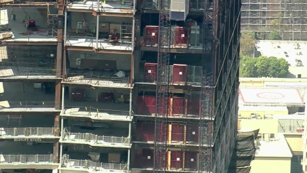 Worker killed in LA skyscraper fall