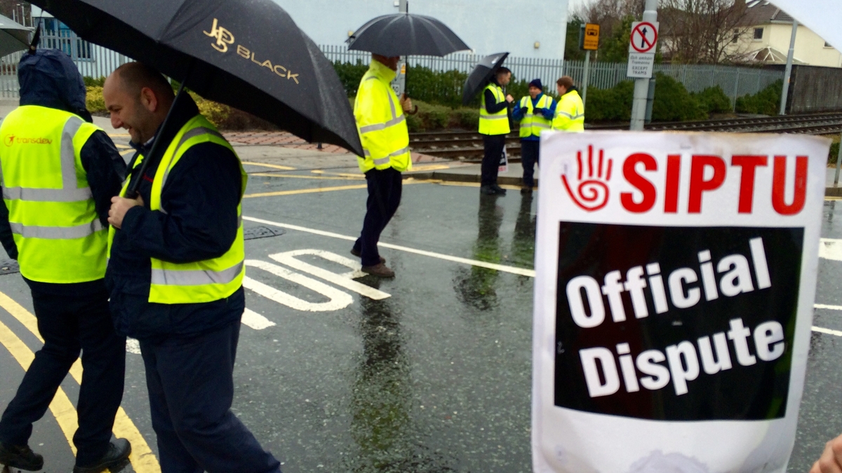 SIPTU: Luas strike 'continuing' rather than escalating | Morning ...