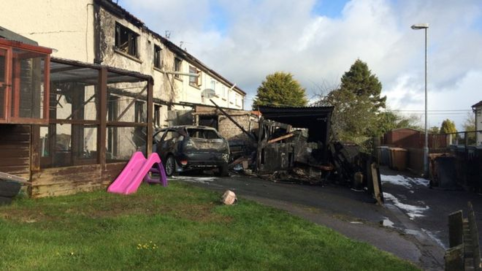 Three escape arson attack on Co Armagh house