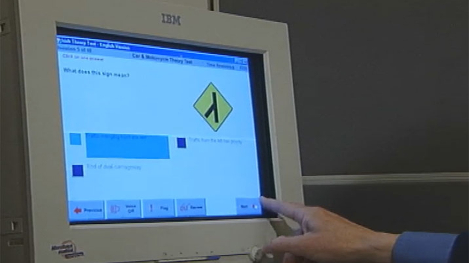 RTÉ Archives | Environment | New Driver Theory Test