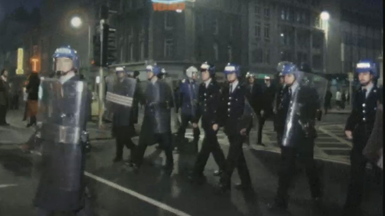 RTÉ Archives | War and Conflict | Dublin H-Block Demo Ends In Violence