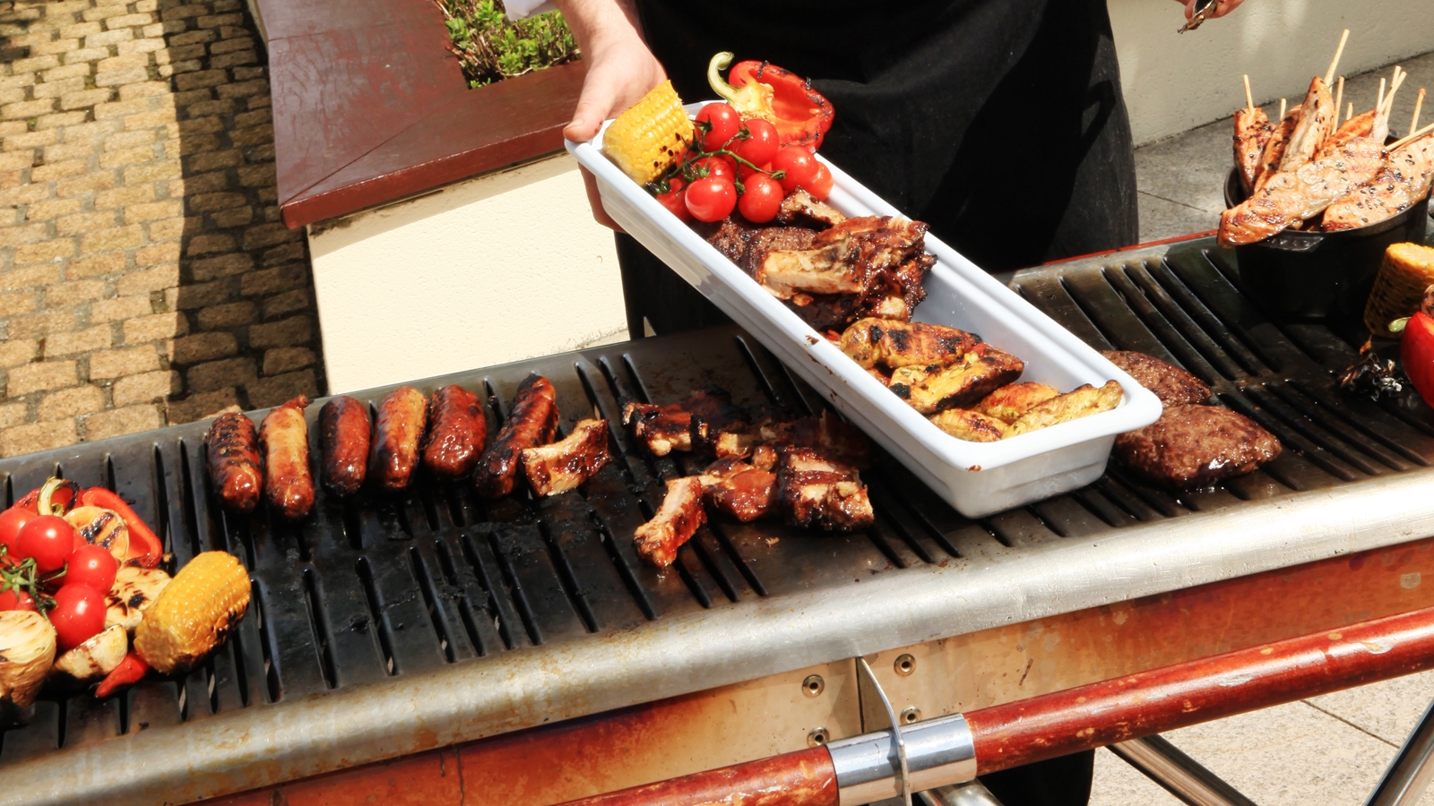 Spring Lamb, Sweet Potato Kebab