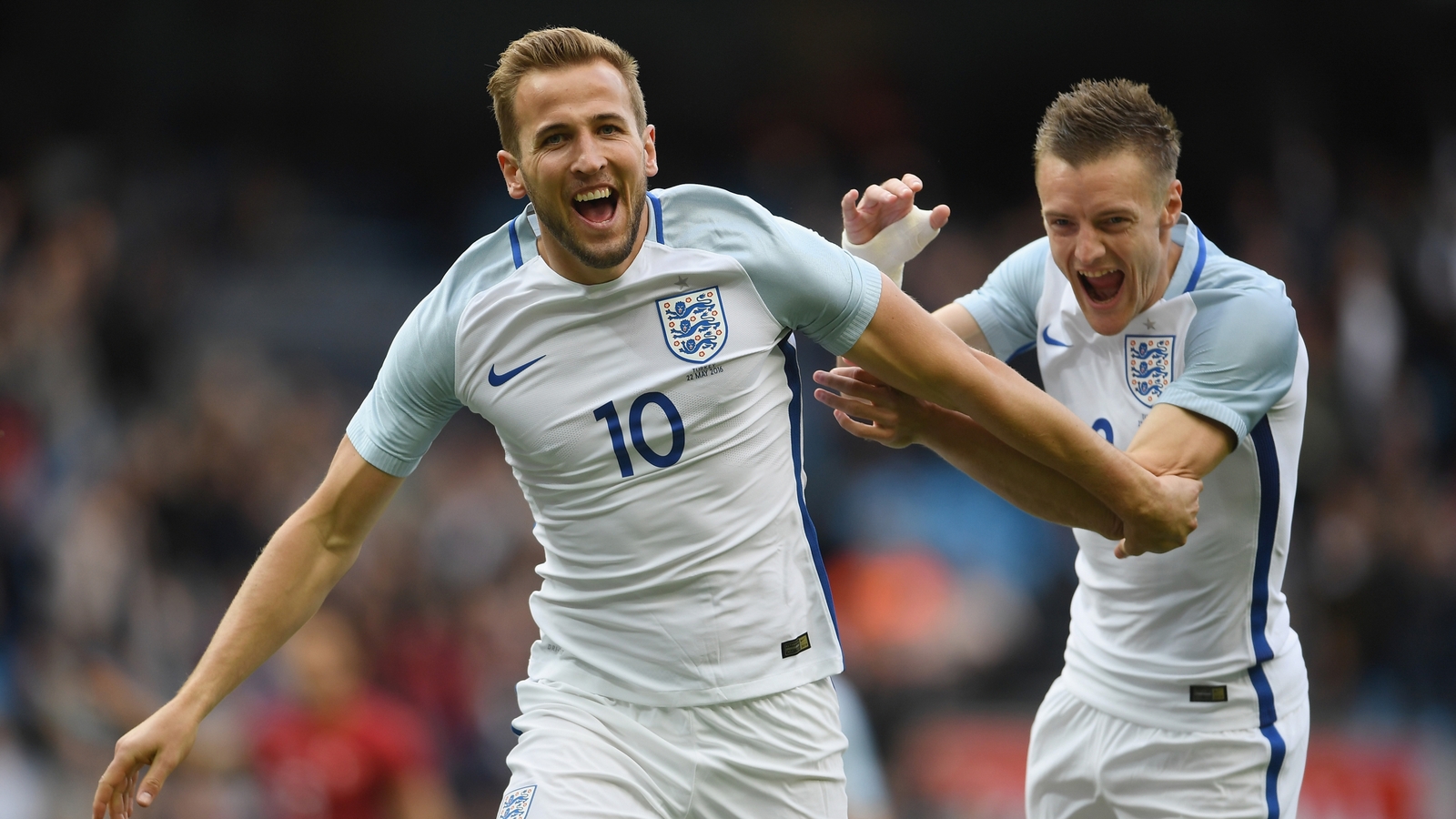 Kane and Vardy combine for England in Euro warm-up