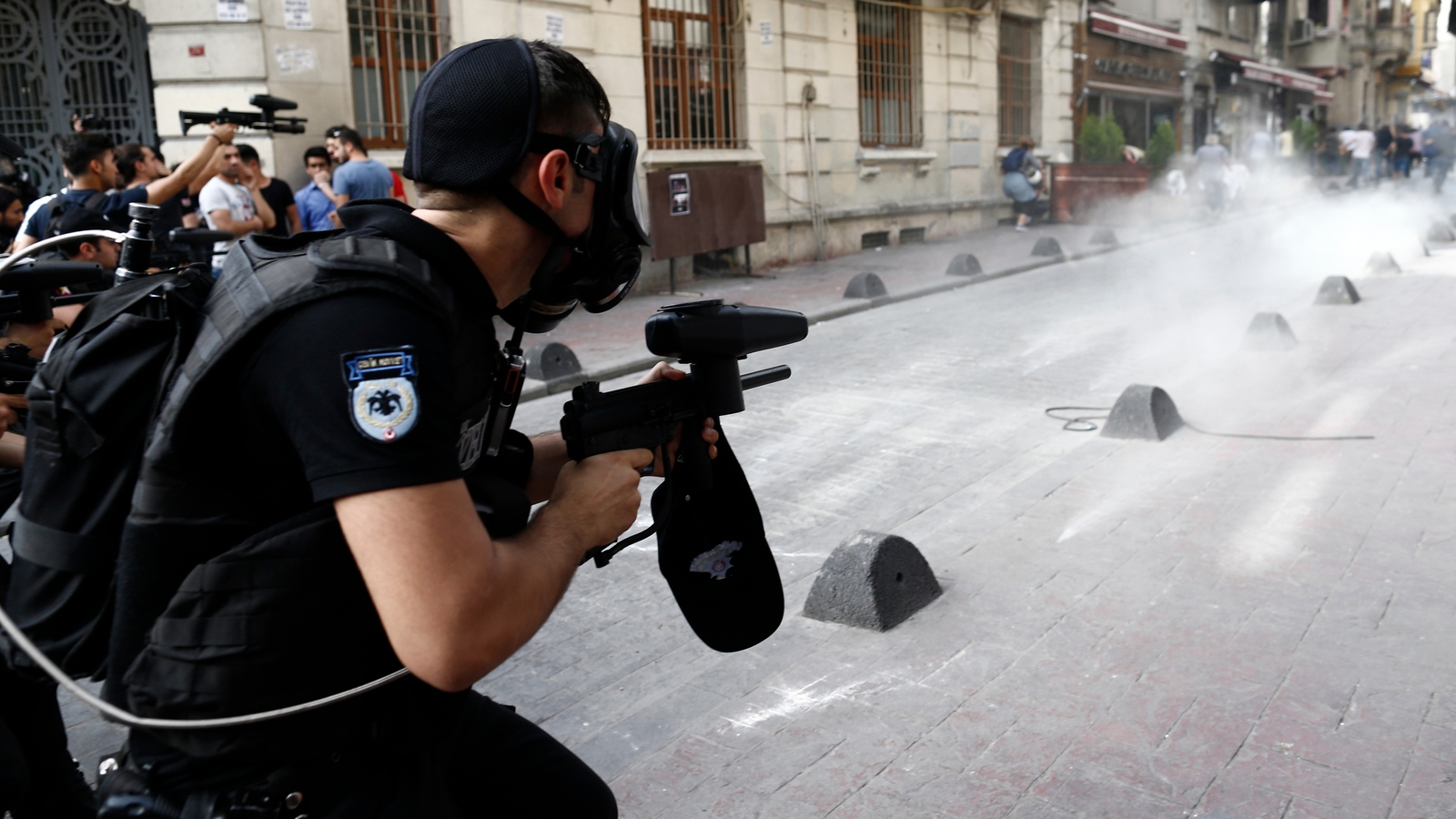 Istanbul riot police break up Trans Pride march
