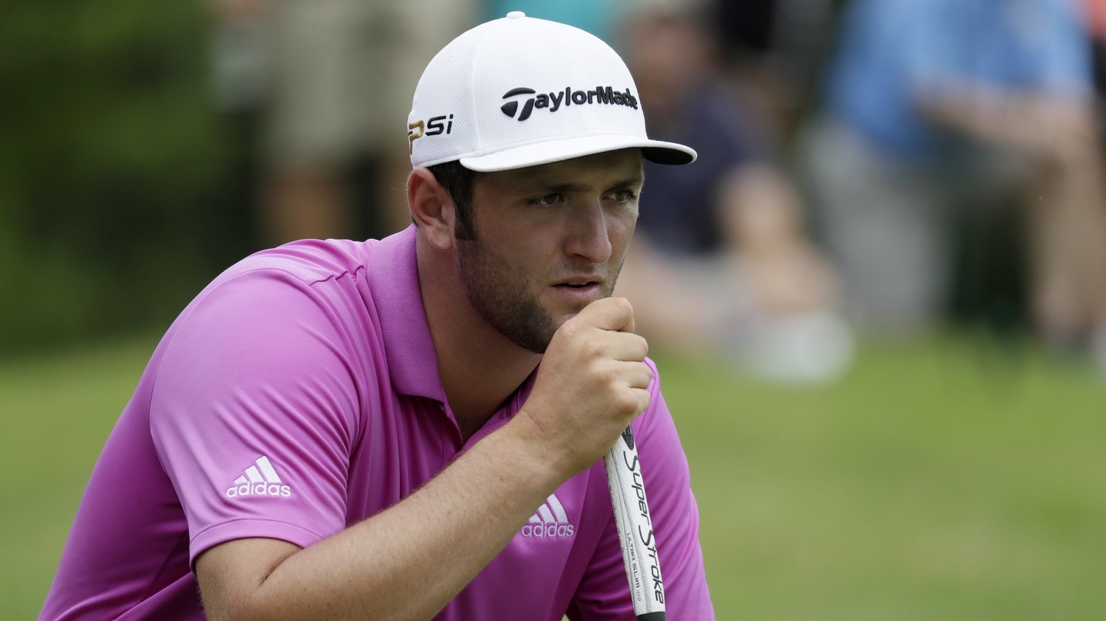 Jon Rahm leads at Congressional on pro debut