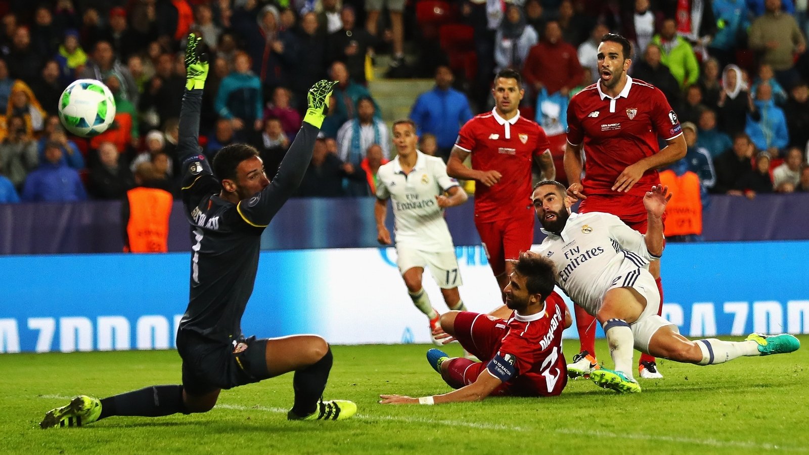 Madrid prevail in Super Cup after extra time