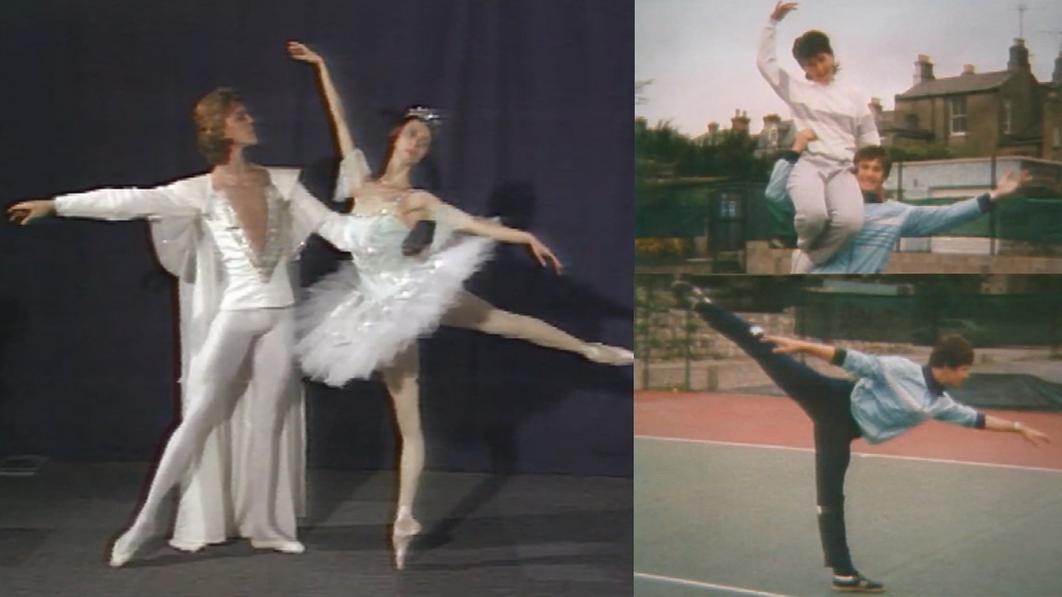 RTÉ Archives | Sports | Bolshoi Ballet Dancers Play Tennis In Donnybrook