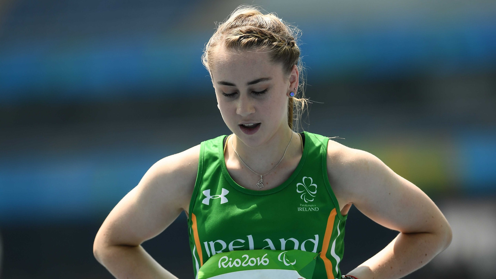 Mixed emotions for Comerford after 100m final