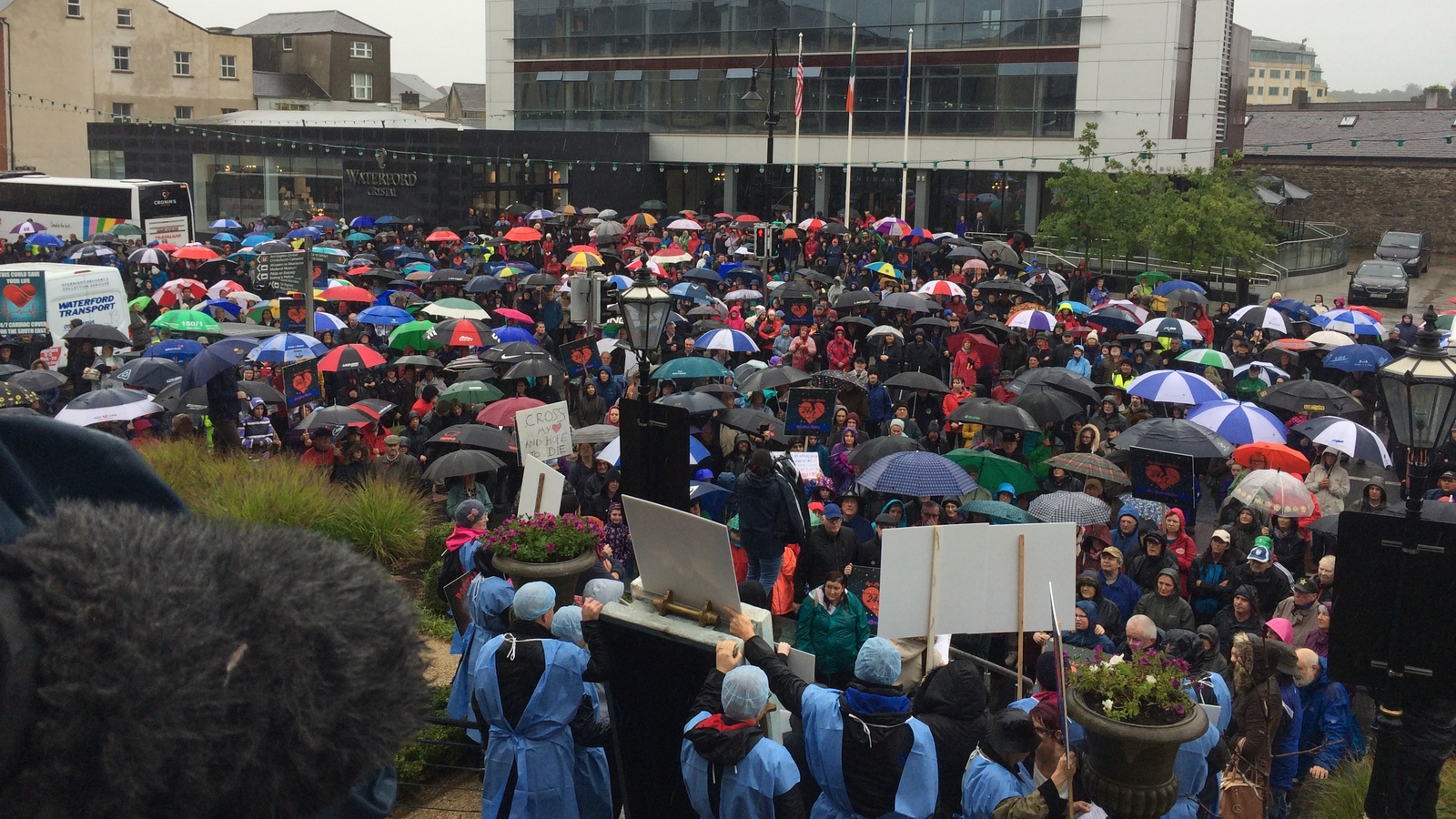 Thousands attend hospital protest in Waterford