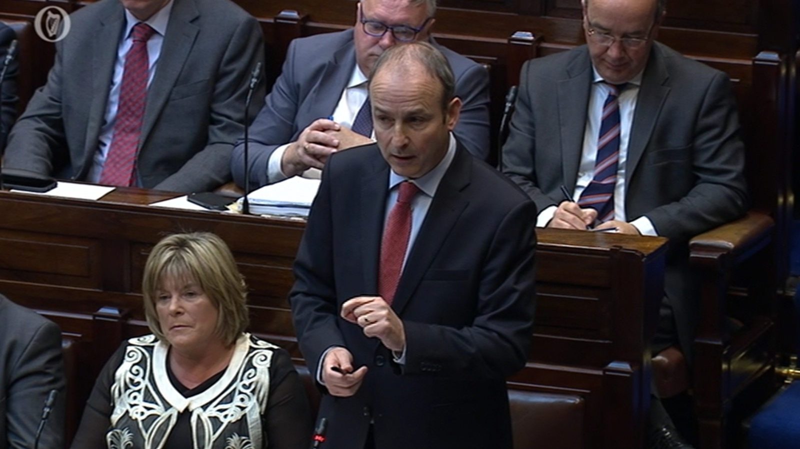 Easpa aird ar Brexit sa bhuiséad cáinte ag Martin