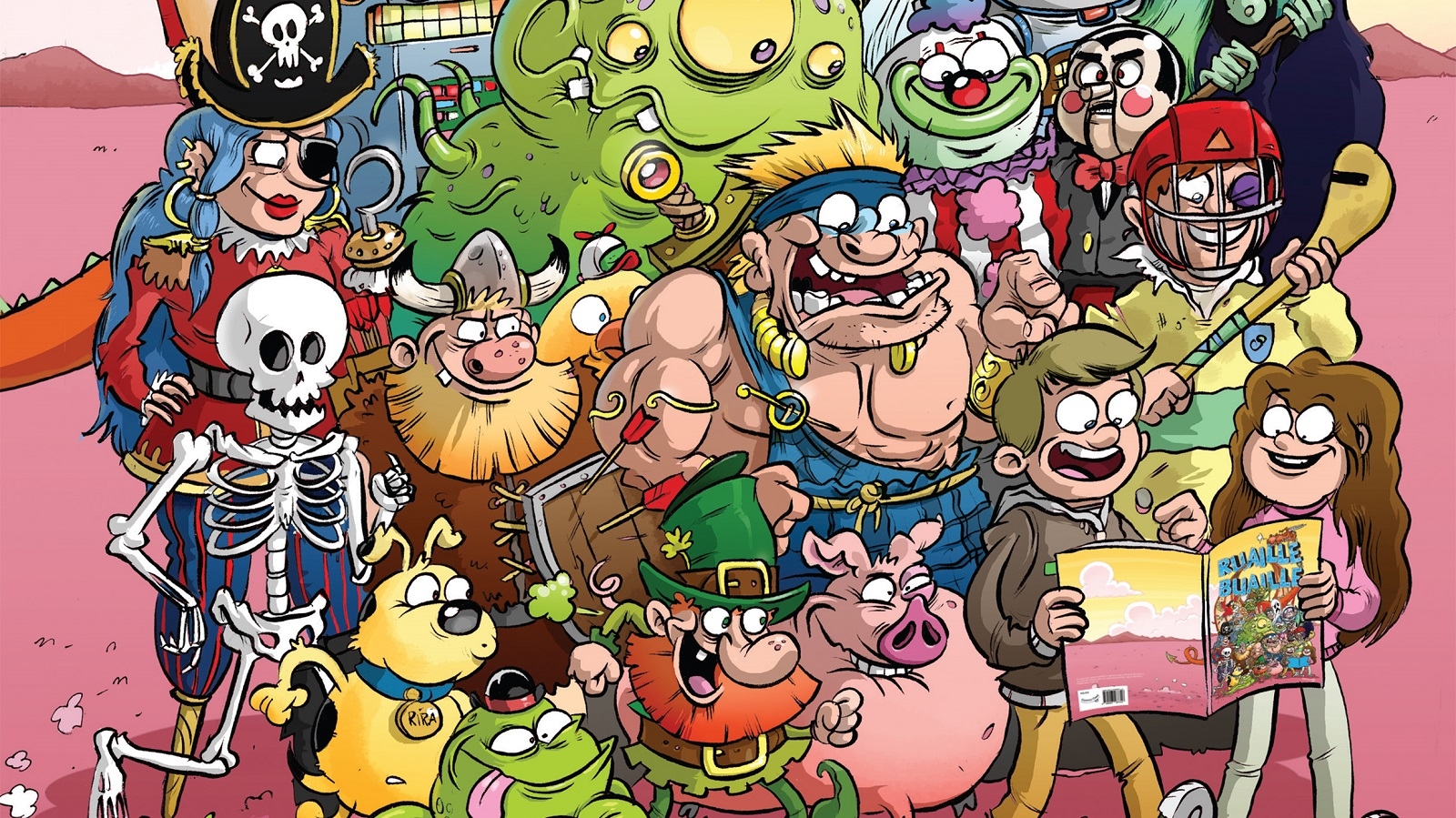 Isteach Coimicí Gael - Irish language comics abú!