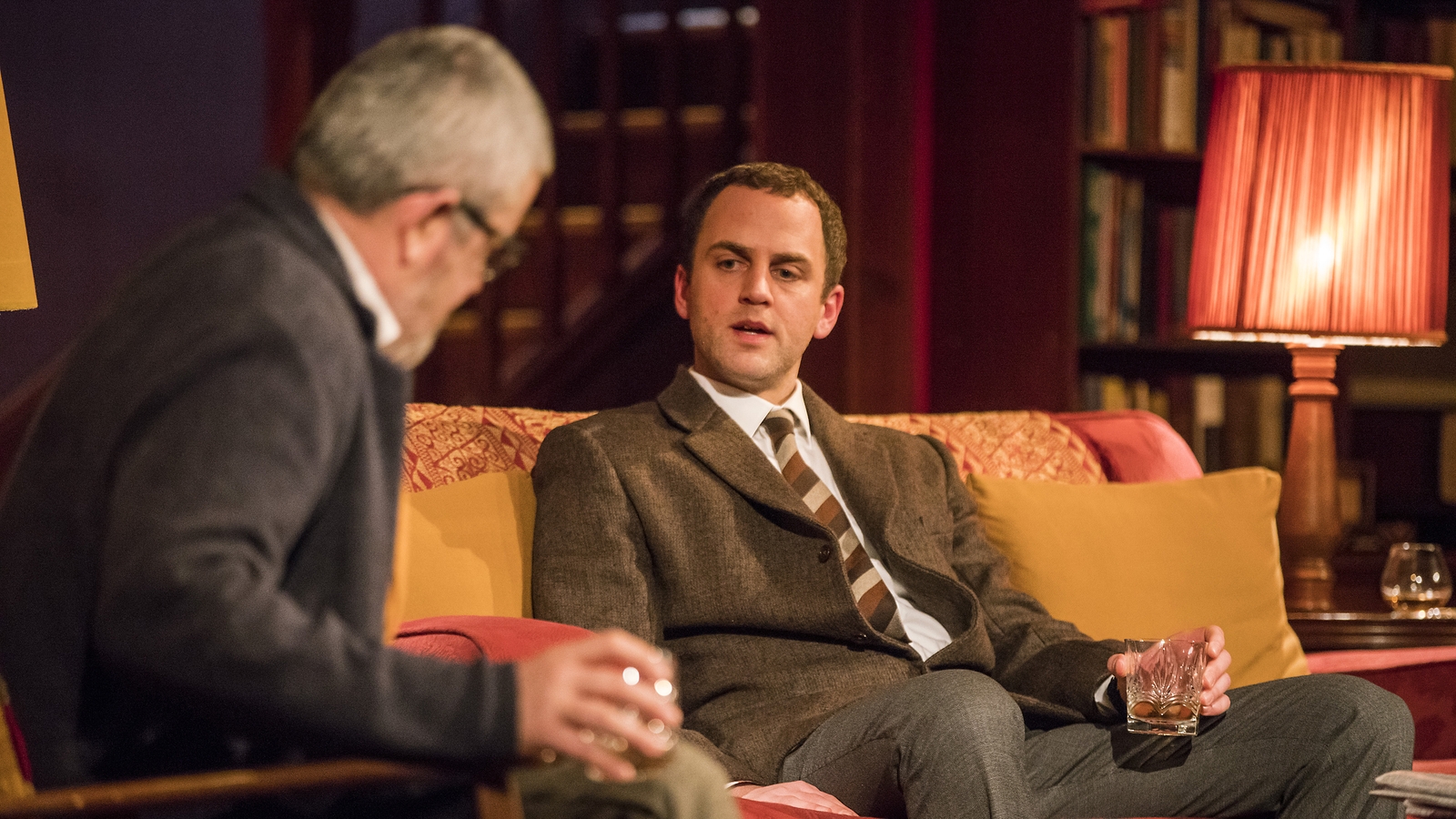 Woolf at the Gate. Mark Huberman enjoying every minute