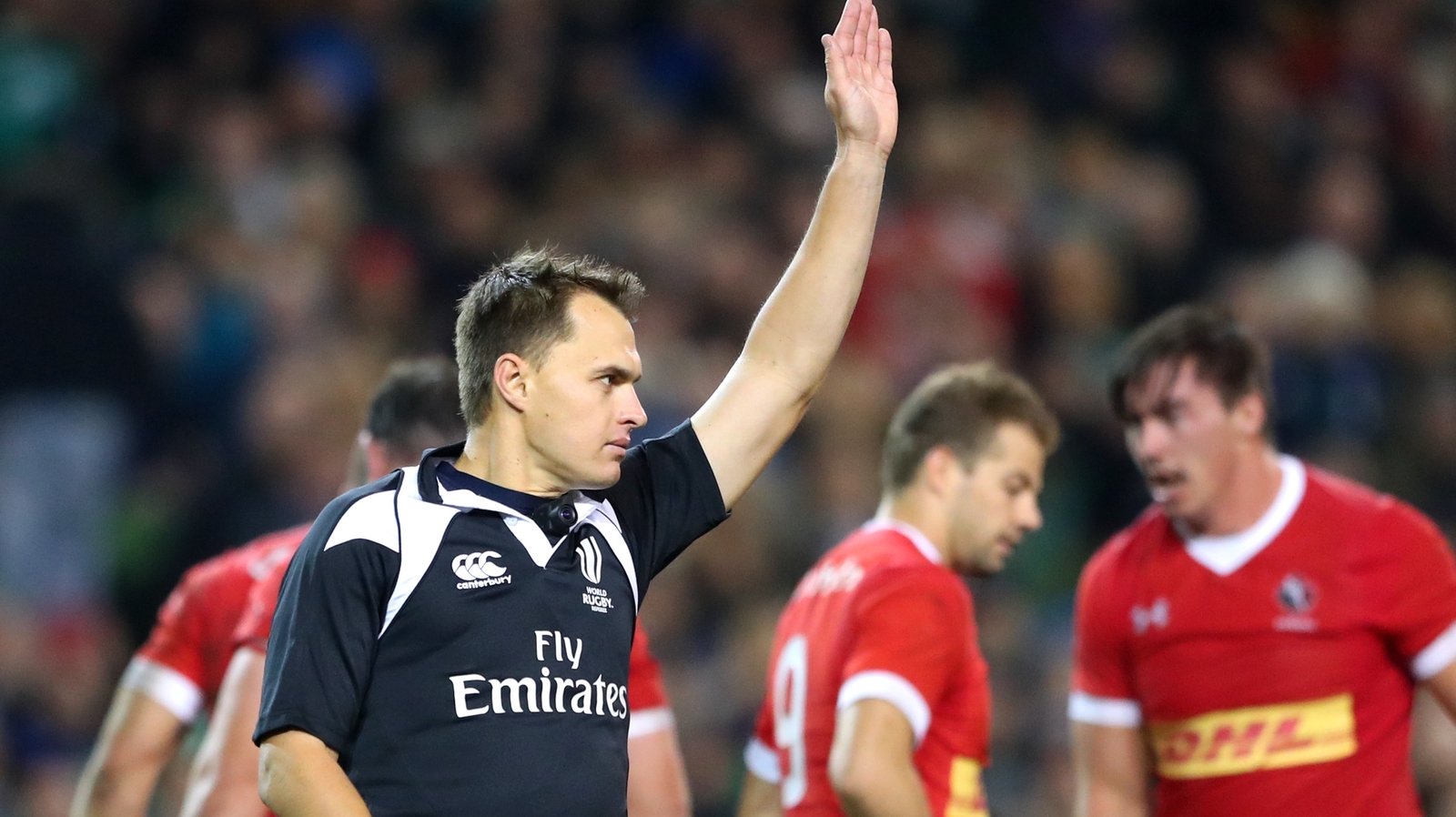 World Rugby replace touch judge for Ireland-England