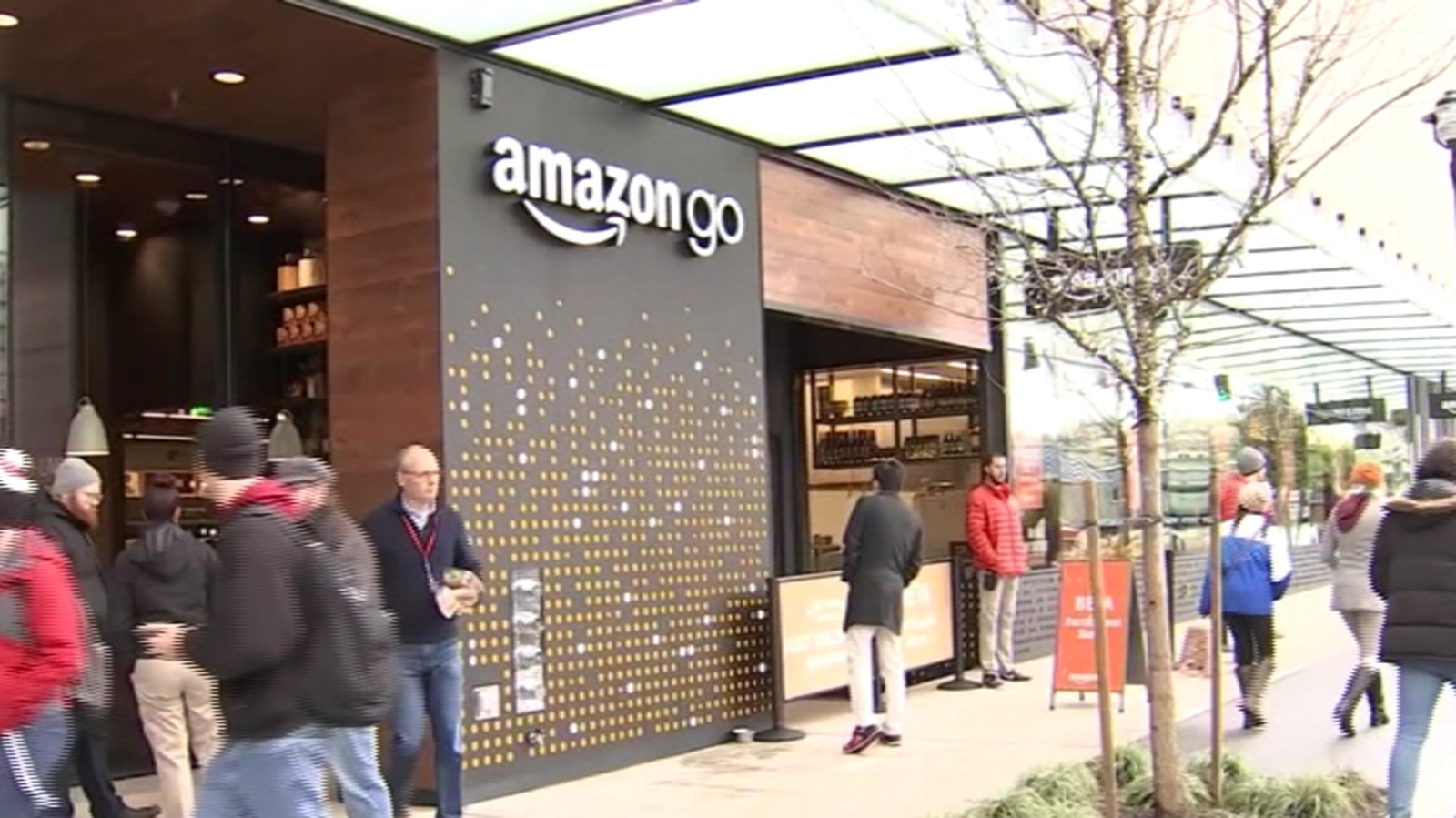 Amazon opens checkout-free shop to the public
