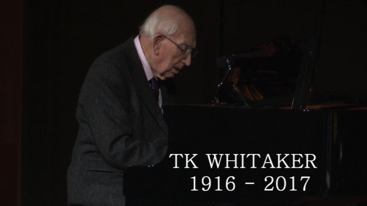 A reflection on the life of TK Whitaker | Morning Ireland - RTÉ Radio 1