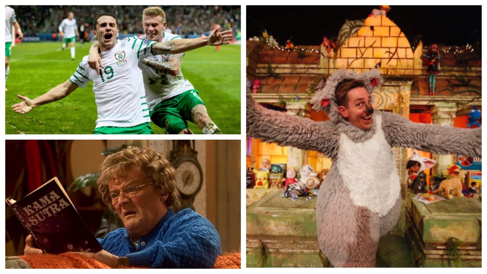 2016's most watched TV? (Hint: Toys, Sport & Mrs Brown)