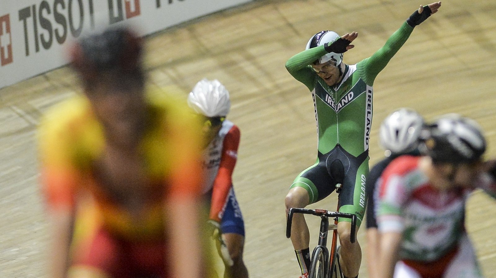 Down's Downey wins gold in Colombia