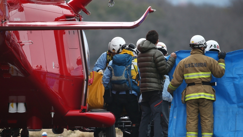 Nine dead as rescue helicopter crashes in Japan