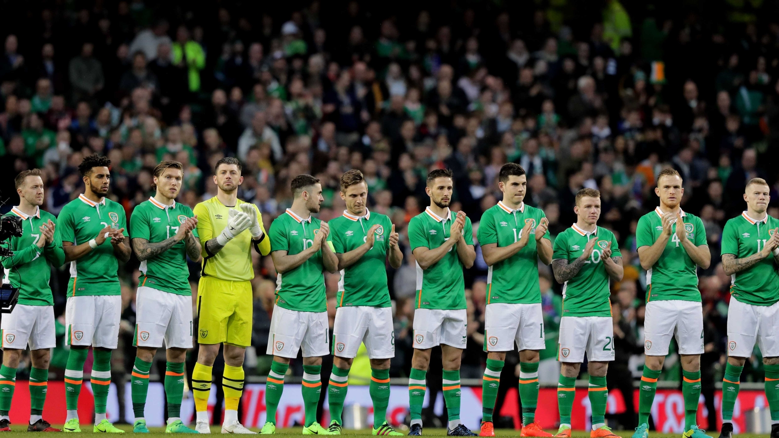 Republic and Northern Ireland level in FIFA rankings