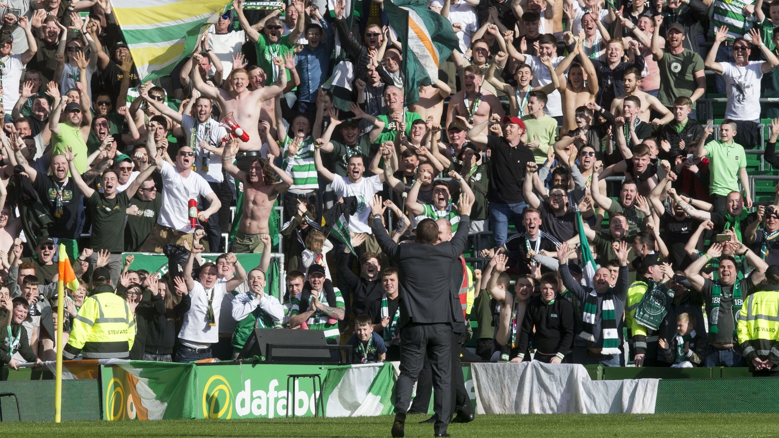 Champions Celtic celebrate with another win