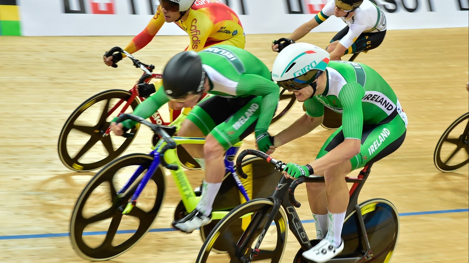 Irish duo impress with sixth in Madison at Track Worlds