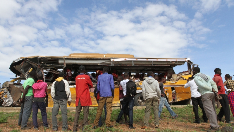 26 killed as truck and bus collide in Kenya