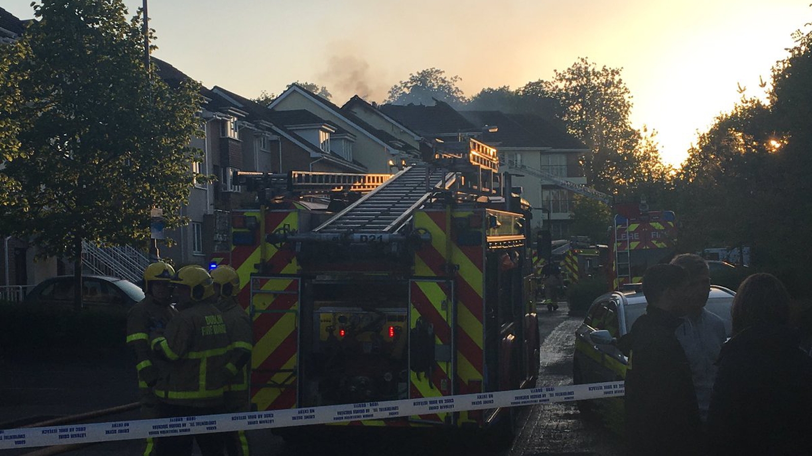 Firefighters bring Dublin apartment blaze under control