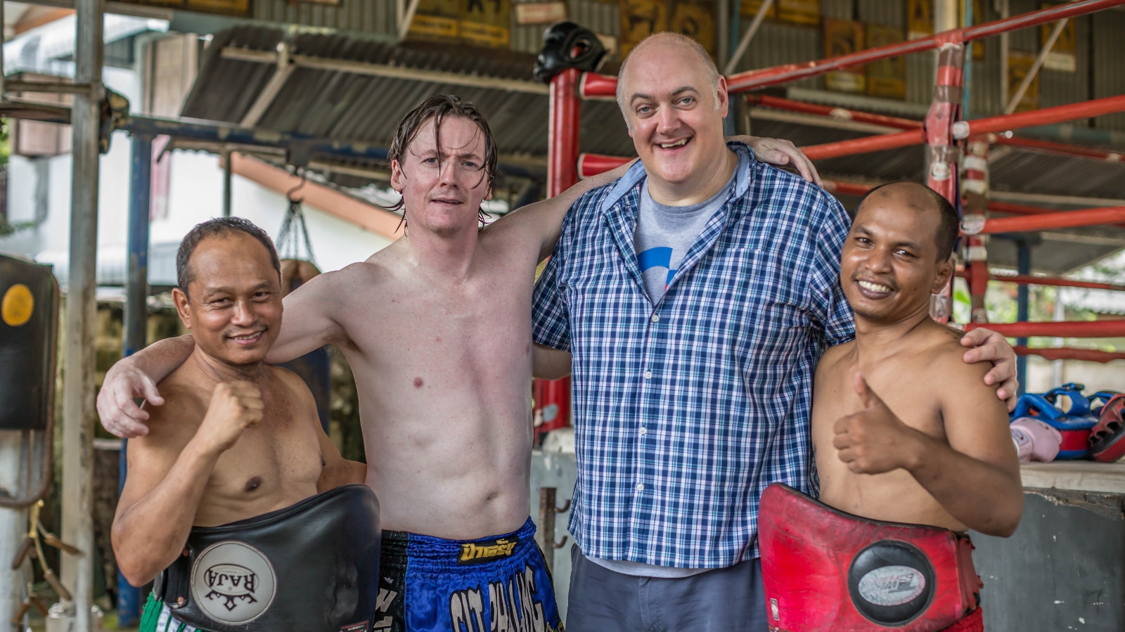 Ed Byrne attempts Muay Thai Boxing, tonight on RTÉ One