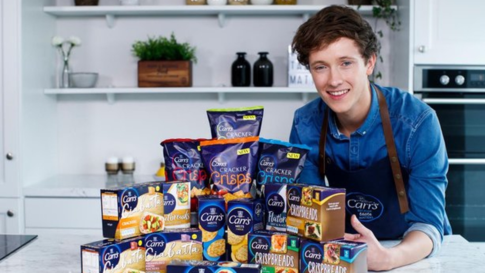 Be in for a chance to win a big Carr's Crackers Hamper